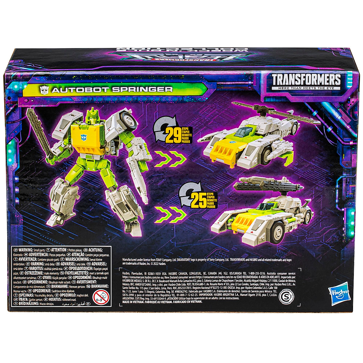 Transformers Generations Legacy Wreck ‘N Rule Collection Autobot Springer, Ages 8 and Up, 7-inch (Amazon Exclusive)