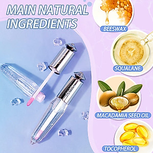 LOKFAR Color Changing Clear Liquid Blush for Cheeks and Lips, Moisturizing Multi-use Rouge Blush Gel, Magic Tinted Balm Waterproof Transparent Cream Liquid Blush, Glossy Shiny Finish Korean Blush Makeup - 5ml