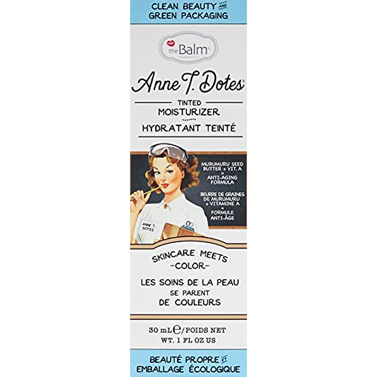 theBalm Anne T. Dotes Tinted Moisturizer, 30 (For Medium to Tan Skin), 1 fl. oz.