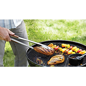 Outset QB22 Locking, 1 EA, Rosewood Tongs Extra Long 22"