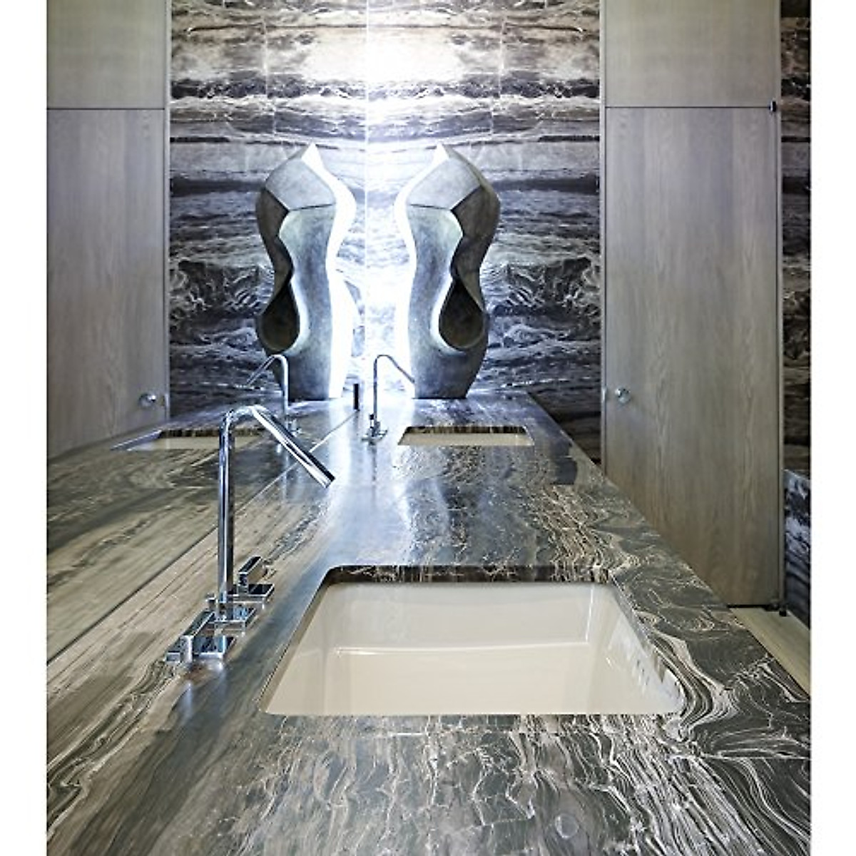 Kohler K-14661-4-CP Loure Bathroom Sink Faucet, One Size, Polished Chrome