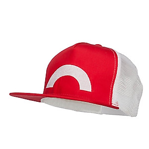 Ash Ketchum XY Series Embroidered Cap - Red White OSFM