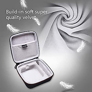 LTGEM EVA Hard Case for 2021 Apple TV HD (32GB, 5th Generation) and Apple TV 4K (32GB, Previous Model) - Travel - Protective Carrying Storage Bag