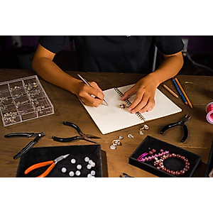 Jewelry Pliers, Cridoz Beading Pliers Set with Needle Nose Pliers, Round Nose Pliers and Wire Cutter for Jewelry Making Beading Repair Supplies and Crafting (set of 3)