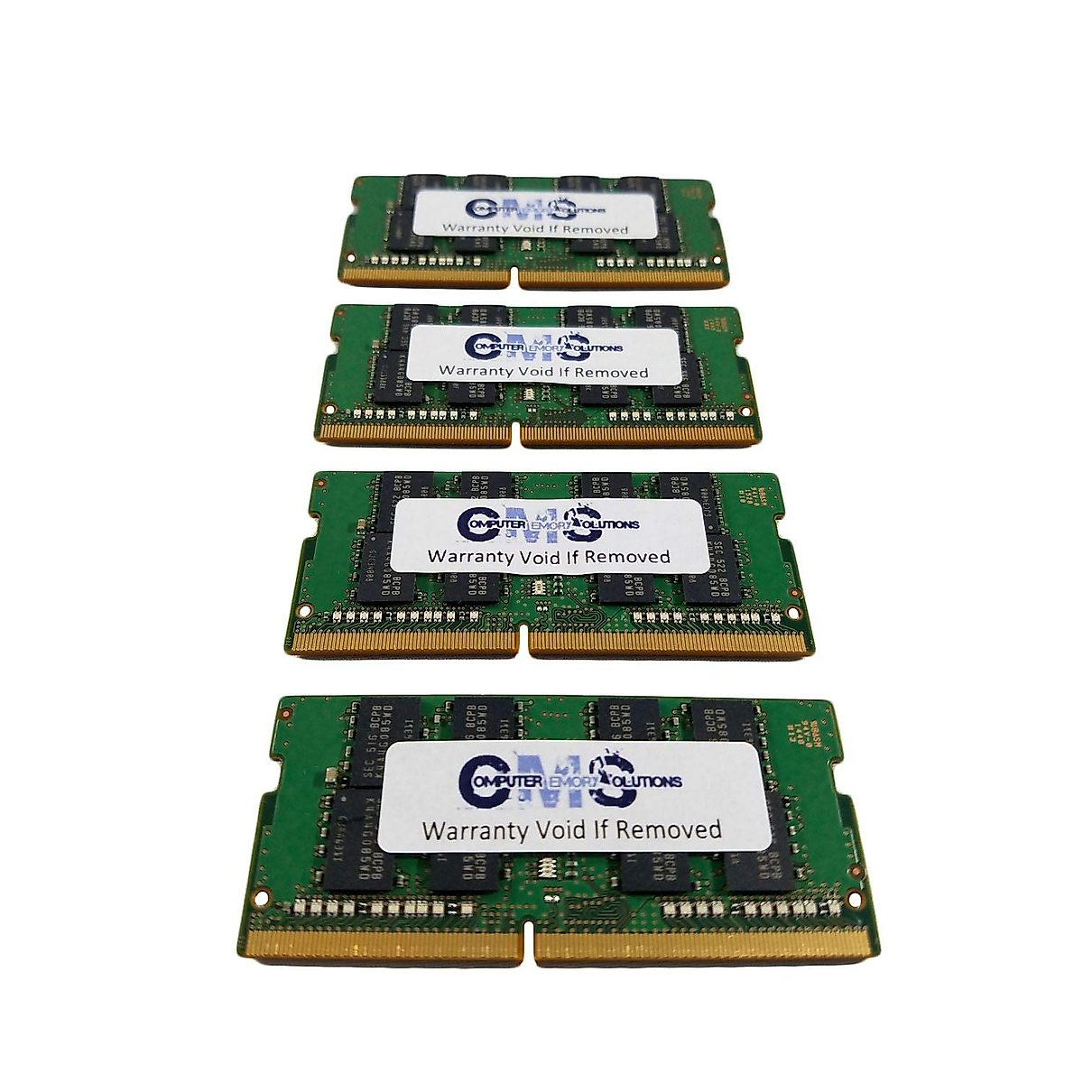 CMS 128GB (4X32GB) DDR4 21300 2666MHZ Non ECC SODIMM Memory Ram Upgrade Compatible with Lenovo® ThinkPad P52, ThinkPad P53, ThinkPad P72, ThinkPad P73 - D106
