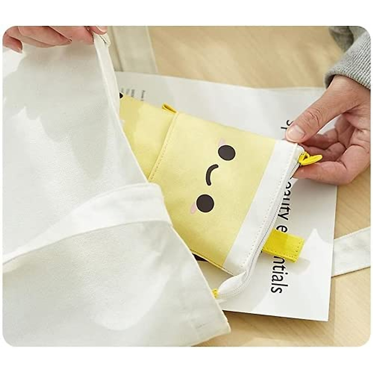 Cute Pencil Case Kawaii Standing Pen Holder Bubble Tea Boba Milktea Pop Up Back to School Supplies Stationery Organizer Bag with Smile Face Cosmetics Pouch Makeup Bag for Kids Students Teens (Pink)