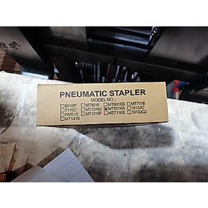 meite MT5016S Upholstery Stapler 20 Gauge 1/2-Inch Crown 1/4-Inch to 5/8-Inch Length Pneumatic Fine Wire Stapler with Safety