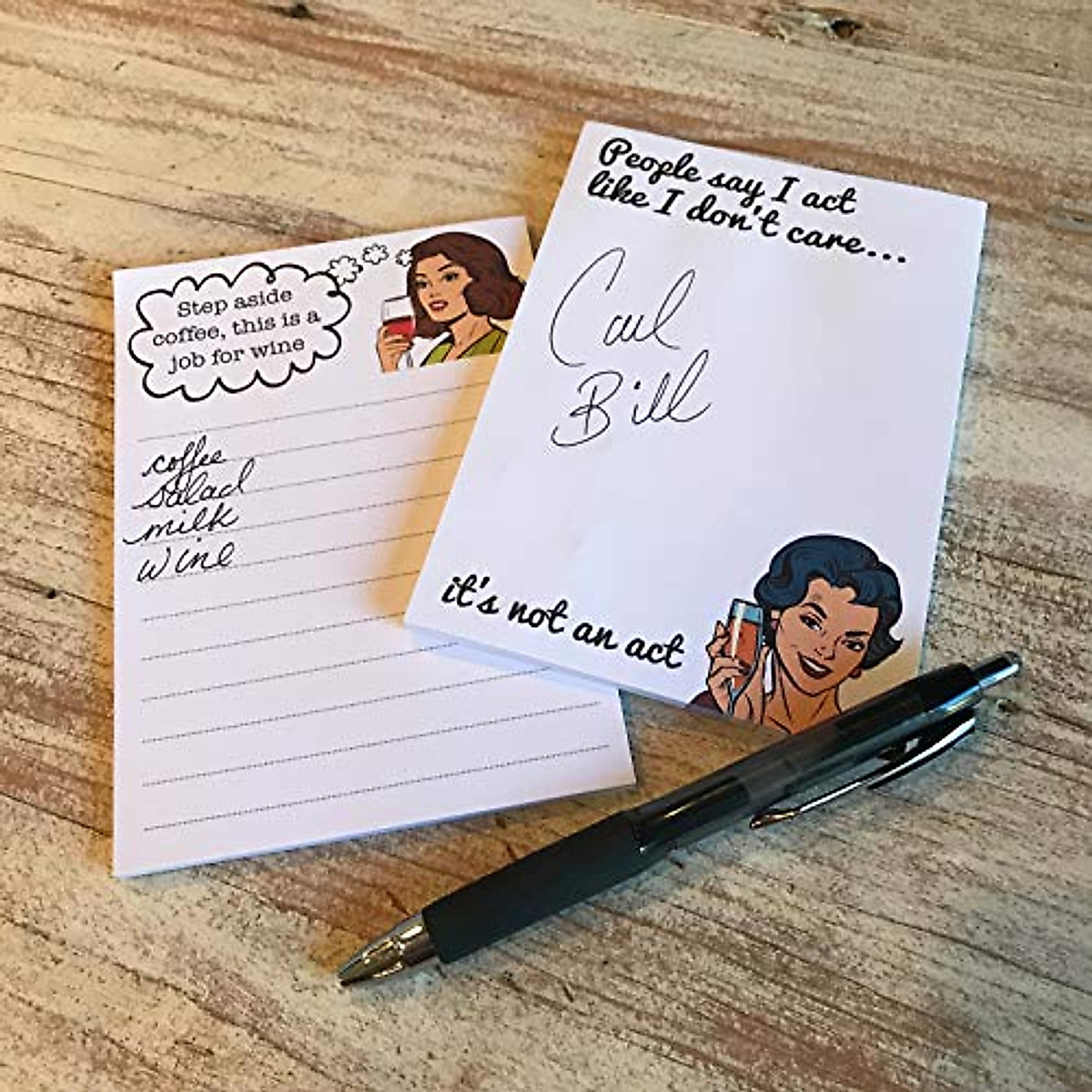 Funny Novelty Memo Pads - Funny Notepads for Office - Gift for Coworkers