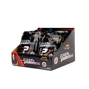 Jada Toys Fast & Furious Car (1 Model Car in Mystery Blind Pack) - 1 of 12 Detailed Nano Toy Cars Made of Metal (4 cm) for Fans and Collectors from 3 Years, Wave 1