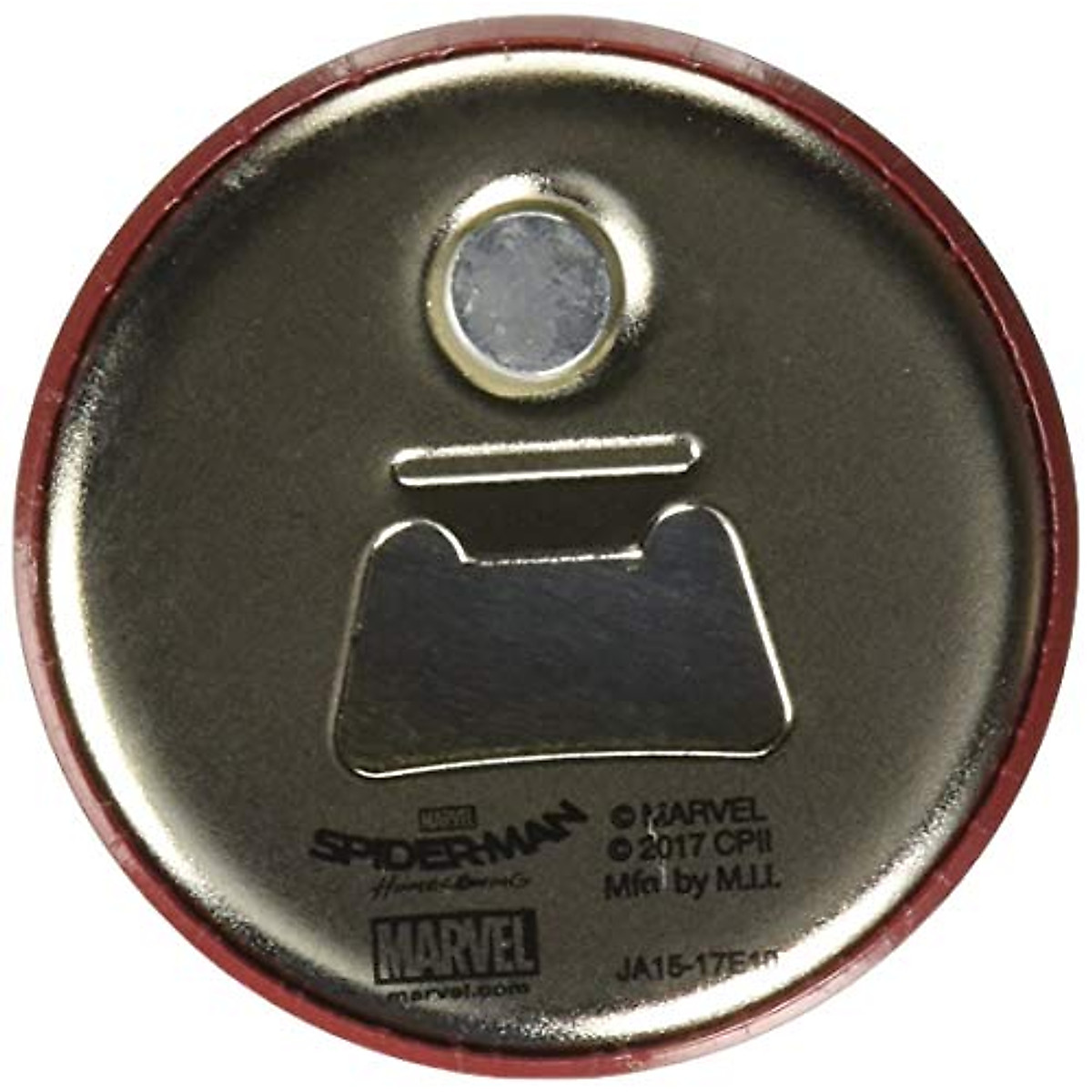 Marvel Spider Man Bottle Opener Magnet, Multi Color