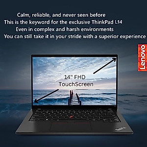 Lenovo ThinkPad L14 Bussiness Laptop, IPS Anti-Glare 14" FHD Touch Screen, Intel i5 Upto 4.2GHz, Intel Iris Xe Graphics, 20GB RAM, 1TB PCIe SSD, Windows 11 Pro with Bundled Accessories