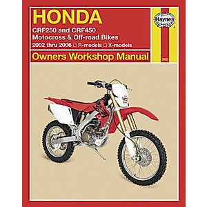Haynes Manuals Manual Hon Crf250/450 02 06 M2630 New