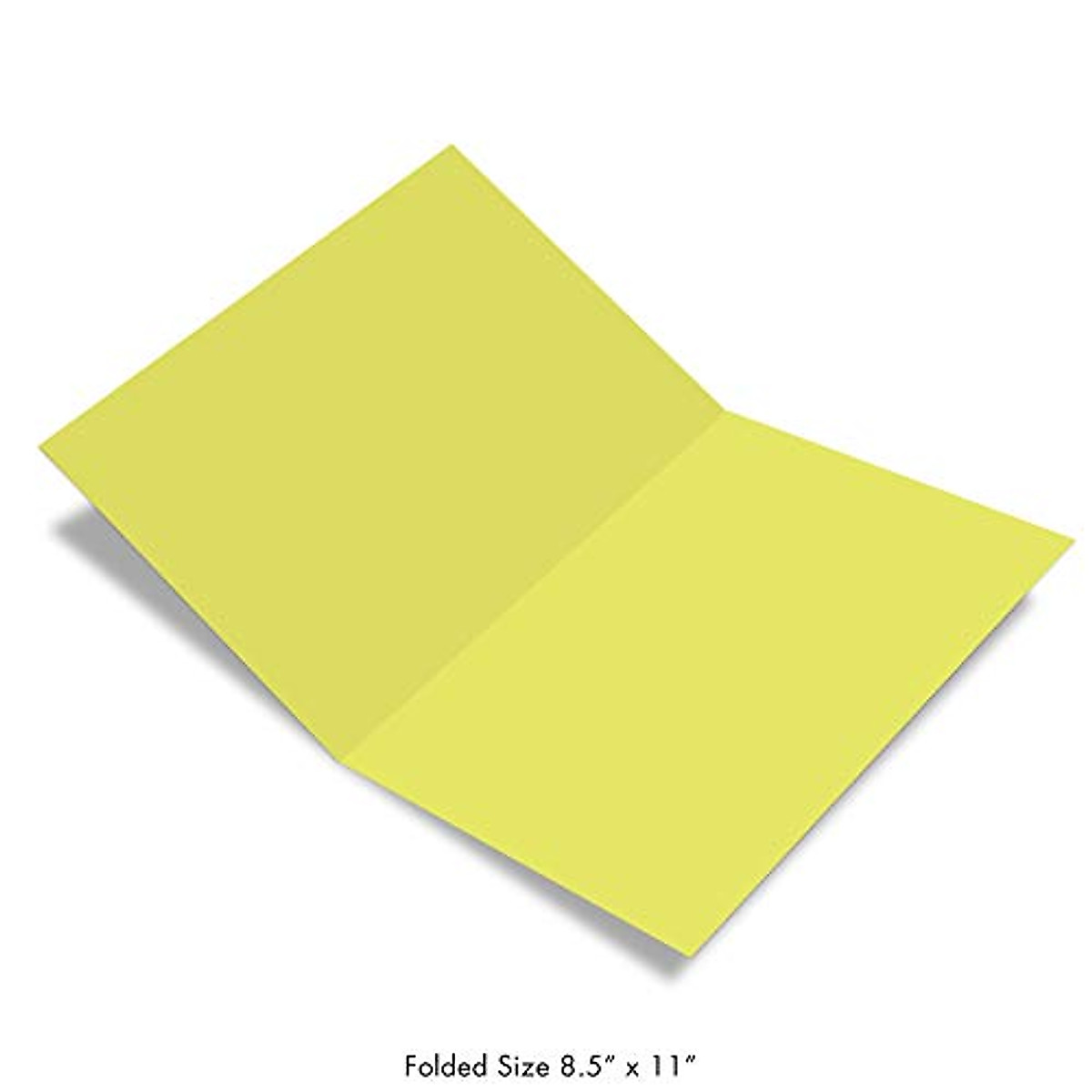 NobleWorks - 1 Large Blank Greeting Card (8.5 x 11 Inch) - All Occasion Notecard with Envelope, Big Bold Letters - Big Hug J9652