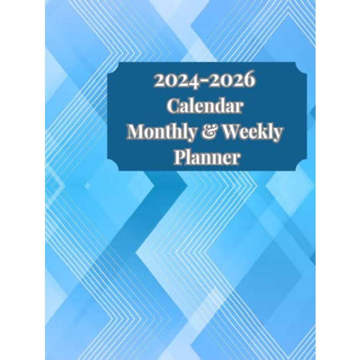 2024-2026 (36 months) Calendar, Monthly and Weekly Planner: Three-Year Schedule Organizer Monday to Sunday with Plenty Space for To Do List and Notes ... to 2026 December), 8.5”x11” x 208 pages
