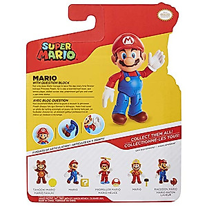 Super Mario Nintendo 4" with Question Block