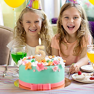 iNINGER 2nd Birthday Candles,Number 2 Candle,Donut Party Decorations for Birthday,Donut Birthday Candles Birthday Candle for Cake,Vibrant and Fun Cake-Topper and Decor, Perfect for Celebrations