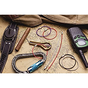 Metal Cable Ring Black and Red Bundle