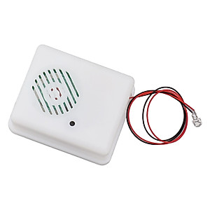 Mxzzand Halloween Sound Player Heavy Duty Compact Interesting Multipurpose Screamer Speaker Easy Installation Outdoor ABS