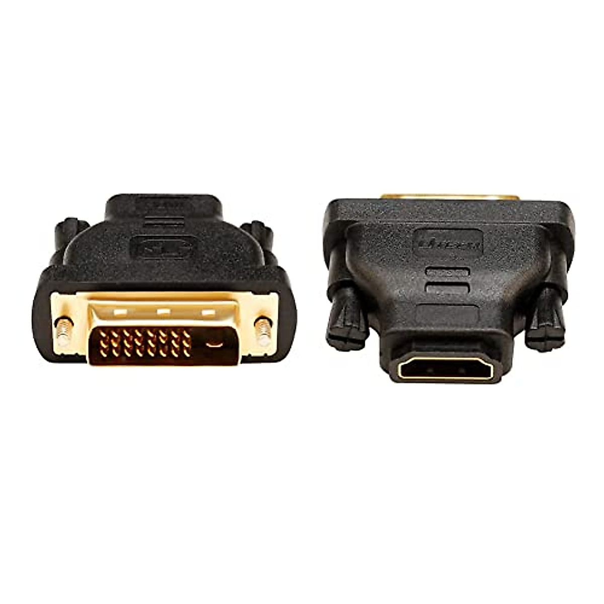 DTech DVI Male to HDMI Female Adapter Bi-Directional DVI-D Port ...
