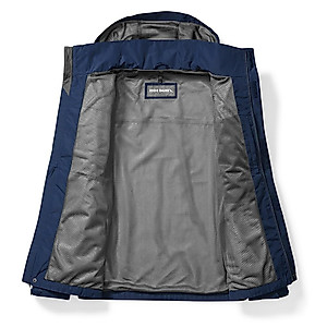 Eddie Bauer Men's Rainfoil Packable Jacket, Waterproof, Black, Medium