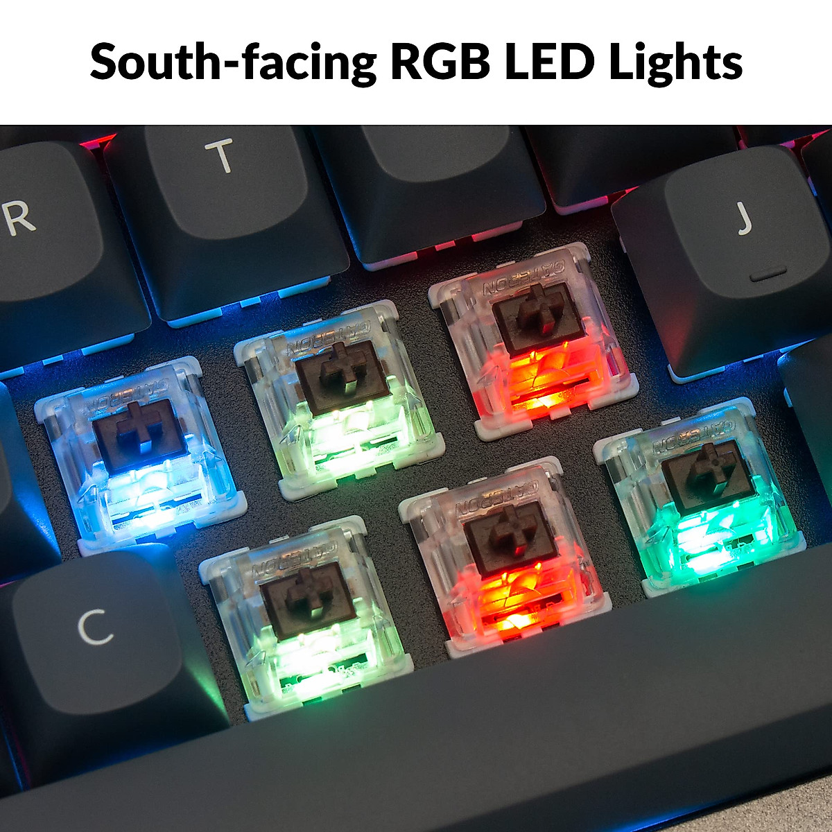 Keychron Q4 Wired Custom Mechanical Keyboard, QMK/VIA Programmable Macro, Full Aluminum, Hot-Swappable Gateron G Pro Brown Switch, 60% Layout Double Gasket Compatible with Mac and Windows - Gray