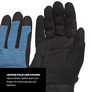 BLACK DIAMOND Equipment Crag Gloves - Astral Blue - Large