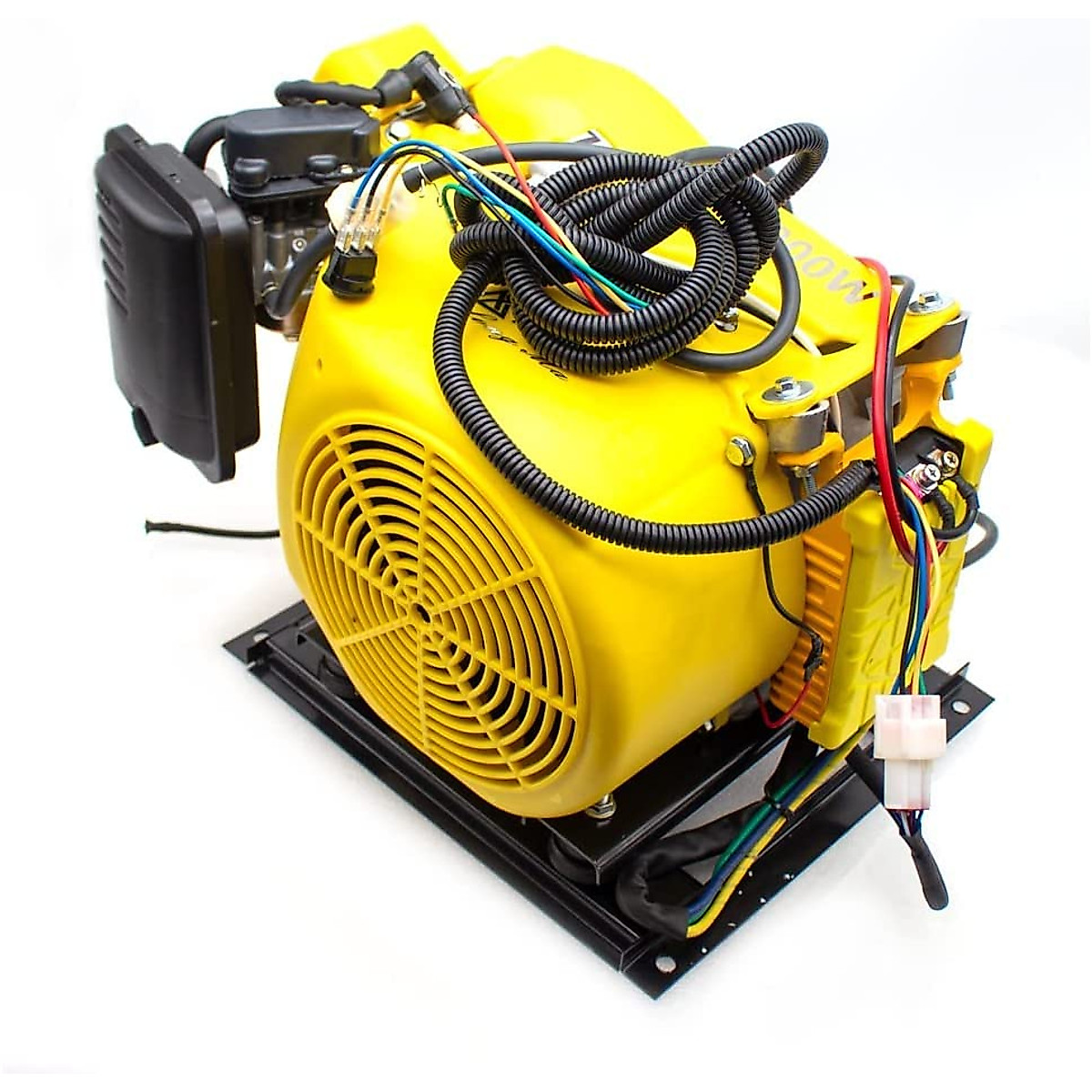 7KW Electric Vehicle Gasoline Generator, Range Extender Electric Start Automatic Frequency Conversion Electric Tricycle Generator (60V, Split Tank)
