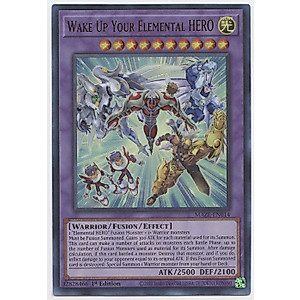 Wake Up Your Elemental Hero - MAZE-EN014 - Ultra Rare - 1st Edition