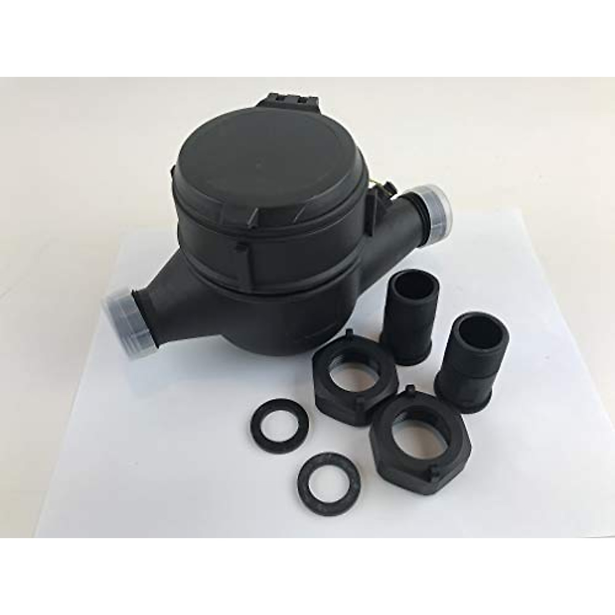 DAE MJP-75 NSF61 Non Lead Potable Plastic Water Meter, 3/4" NPT Couplings, Gallon