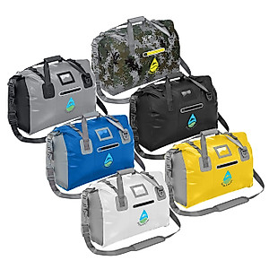 Skog Å Kust DuffelSak Waterproof Duffel Bag | 60L Yellow