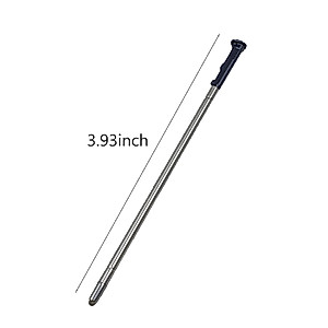 4 Pack Stylo 5 Stylus Pen Replacement Part for LG Stylo 5/Stylo 5 +,Q720 LCD Touch Screen Stylus Pen(Black)