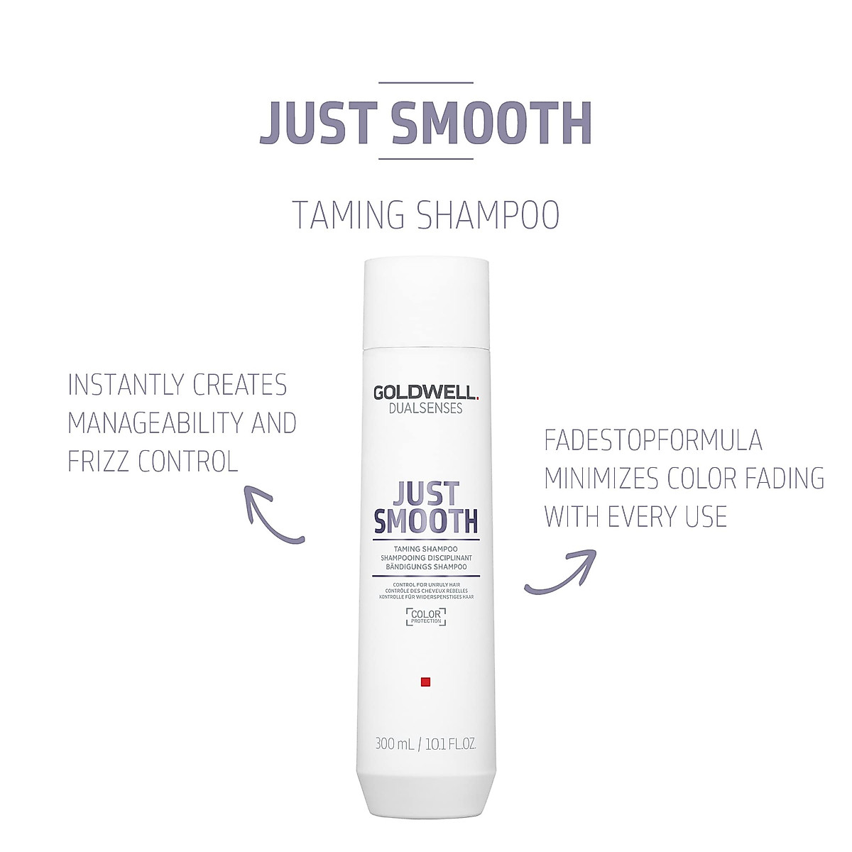 Goldwell Dualsenses Just Smooth Taming Shampoo 300mL