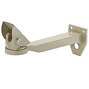 Ivosmart Heavy Duty Aluminum Indoor Outdoor Wall Mount Security Surveillance Camera Housing Mounting Bracket Stand