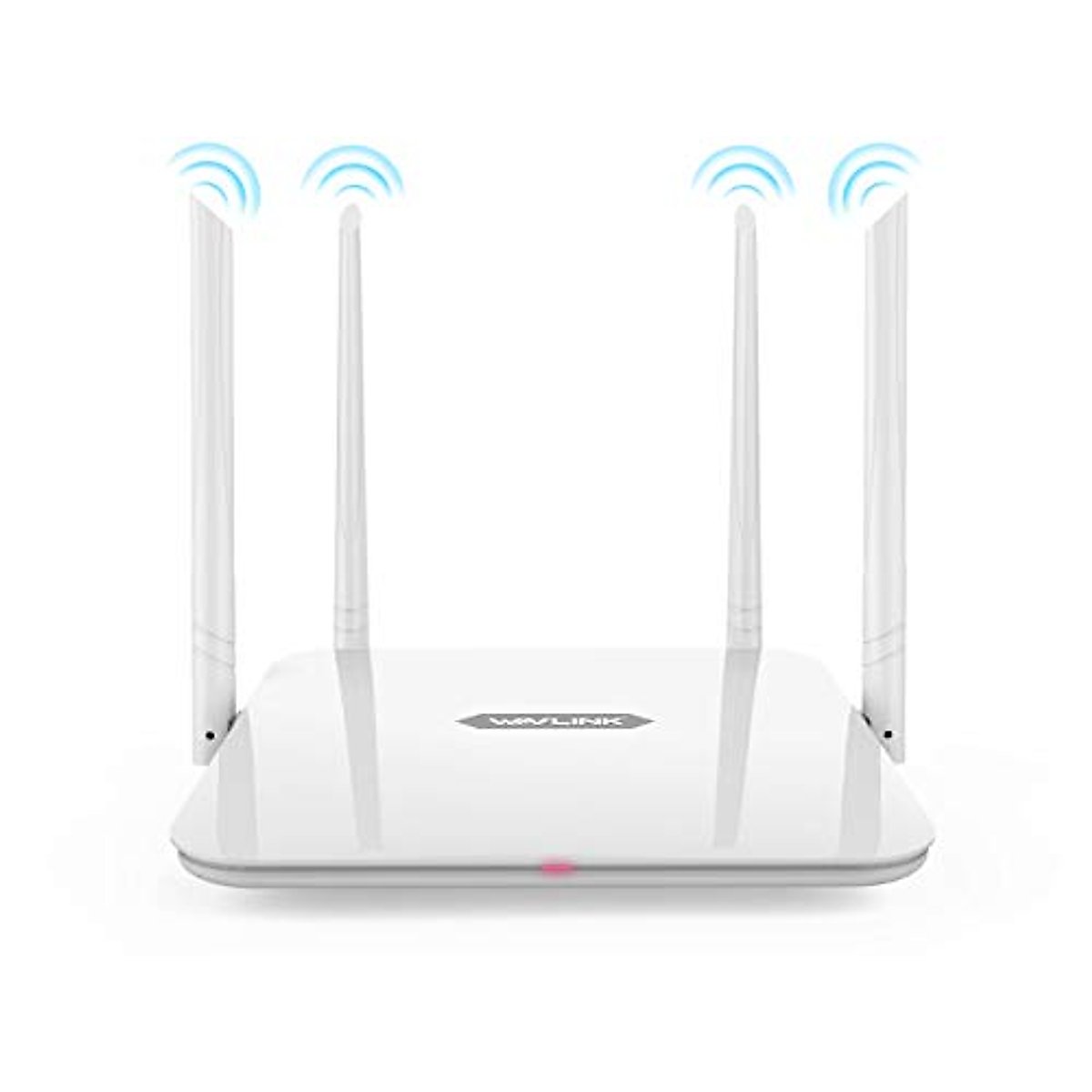 WAVLINK AC1200 WiFi Wireless Router,Dual-Band 5Ghz+2.4Ghz Smart Router,High Speed Router for Game & HD Video with 4x5dBi High Gain Antenna,Amplifiers PA+LNA,Guest Wi-Fi,Router/Access Point/WISP Mode