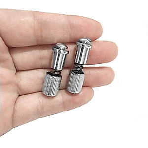 Fbshicung 5PCS Spring Foot Clamp Sewing Machine Needle Presser Foot Easy Change Holder Screws Clamps Adjustable