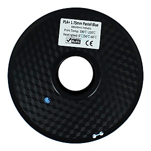 SUPPLY3D PLA PRO (PLA+) 3D Printer Filament 1.75 mm, Dimensional Accuracy +/- 0.01 mm, 1 kg Spool,1.75 PLA Plus Soft Blue