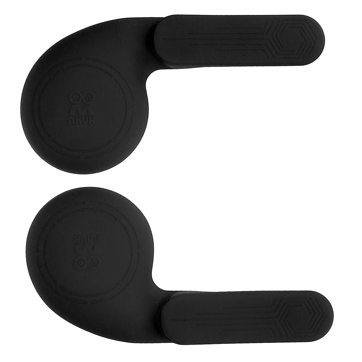 Silicone Ear Muffs for 2 VR Headset, Headphone Extension Cover, Enhancing Sound Solution for 2(Black)