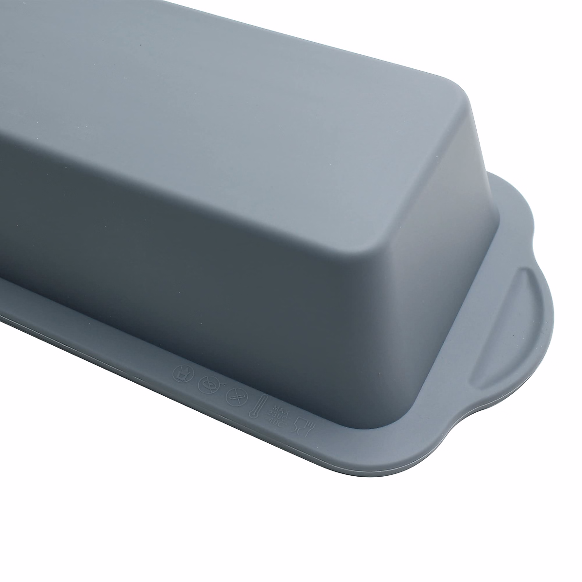 To encounter 9 Inch Silicone Bread and Loaf Pan, 2 Pack Food Grade Nonstick Silicone Molds for Baking Banana Bread, Meat Loaf, Pound Cake, with Metal Reinforced Frame More Strength