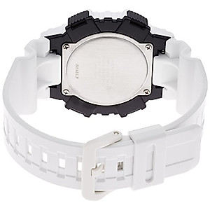 Casio Men's AQ-S810WC-7AVCF Analog-Digital Display Quartz White Watch, White/Black