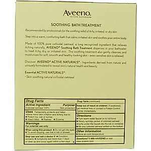 Aveeno Soothing Bath Treatment 8 Packets (2 Pack)