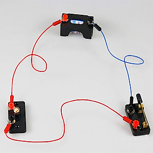 6pcs Lime2018 Interconnect Circuit Wire : Used for Physics Laboratory Electricity Connection,Demos Teaching Basic Principles Of Electricity And Simple Circuit Wire Works