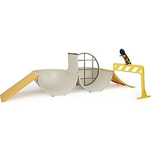 TECH DECK Transforming Pipelines, Modular Skatepark Playset and Exclusive Fingerboard