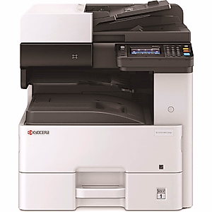 Kyocera 1102P22US0 Model ECOSYS M4125idn Monochrome A3 MFP Multi-Function Laser Printer (Print/Scan/Copy/Fax), 25 ppm B&W, Resolution 600 x 600 dpi Up To Fine 1200 x 1200 dpi, Duplex, HyPAS Capable