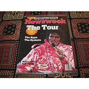 Michael Jackson Newsweek Magazine (The Tour ,The Hype , The Hysteria)