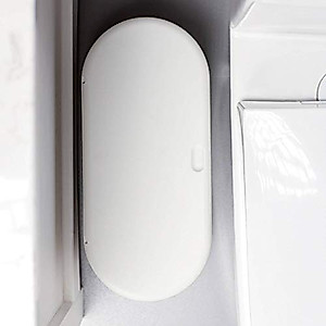 NA Trash Wet & Dry Sorting Trash Can 10L/2.4Gal (Approx. 6.4L) Plastic Push Top Lid Trash Can Suitable for Kitchen, Bathroom, Living Room, Office, Narrow Places Black