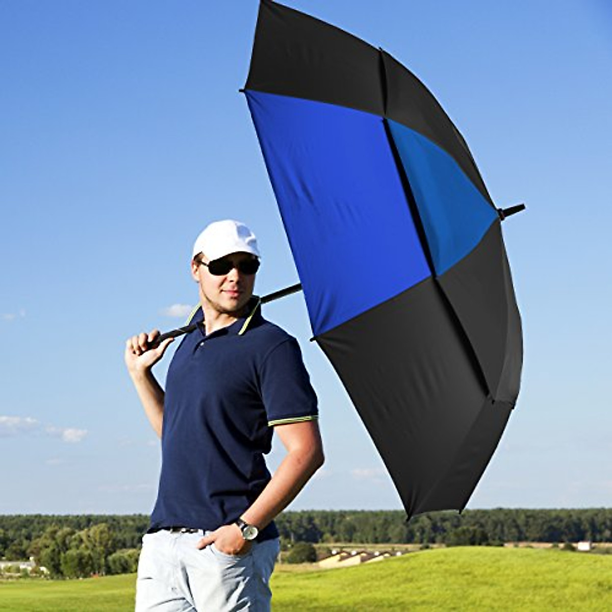 JEF World of Golf 572BB 72" All Sport Protection Umbrella