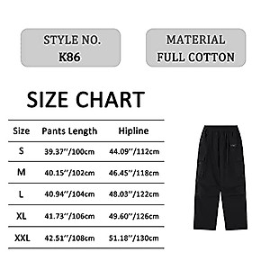 Linsennia Parachute Pants for Womens Wide Leg Cargo Pants Y2k with Pockets Baggy Casual Harajuku Streetwear Goth