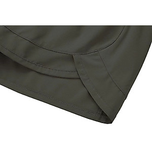 Tough Mode Womens 3" Lightweight Running WOD Volleyball Shorts Workout Mesh Liner Zip Pocket