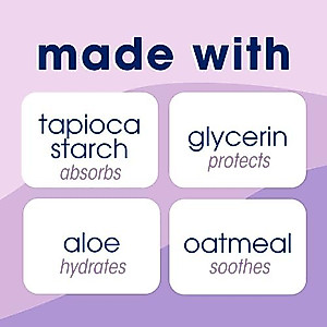 Fresh Body FB Breasts Anti Chafing Deodorant Lotion to Powder, 3.4oz (Pack of 2) - Anti Chafe Cream Whole Body Deodorant for Women, Inner Thighs & Areas that Sweat, No Talc, Aluminum and Fragrance