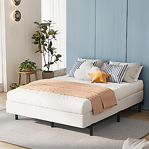 Daqutic King-Box-Spring, King Size Box Spring, 5 Inch Heavy Duty Box Spring King, Mattress Foundation, Quick Assembly, Noise Free